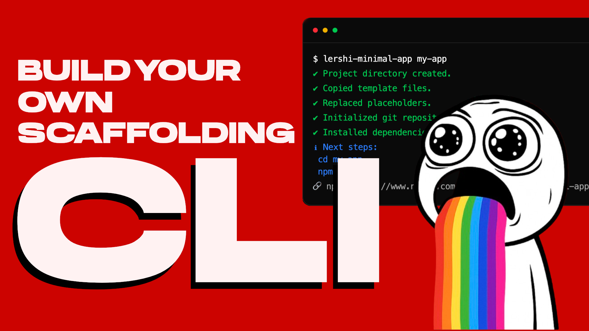 Building a Modern CLI Scaffolder from Scratch | Montek | Making cool shit